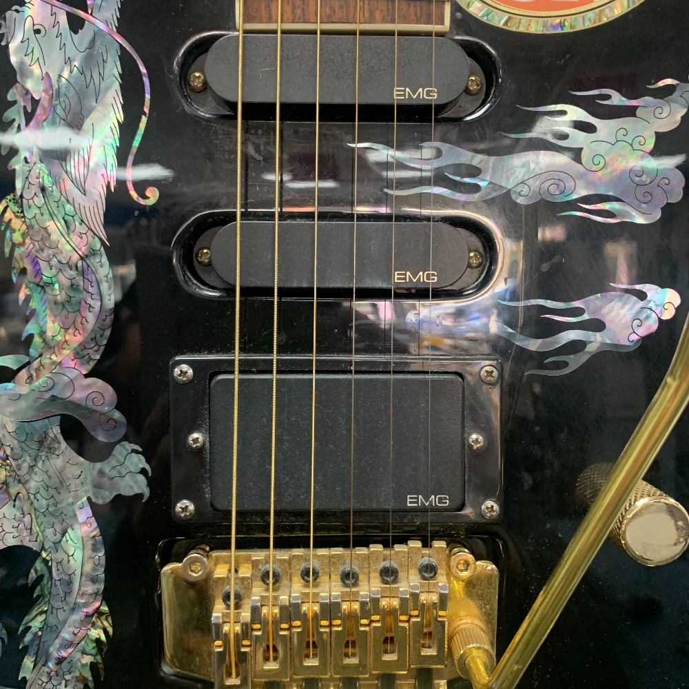 Pre-owned Indie Guitar co The Indie Guitar Company Dragon electric ...